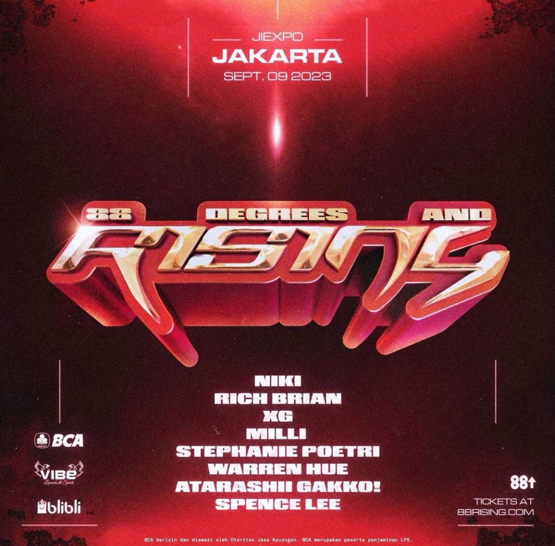 88rising Ready Back To Jakarta With 88 Degrees And Rising Festival ...