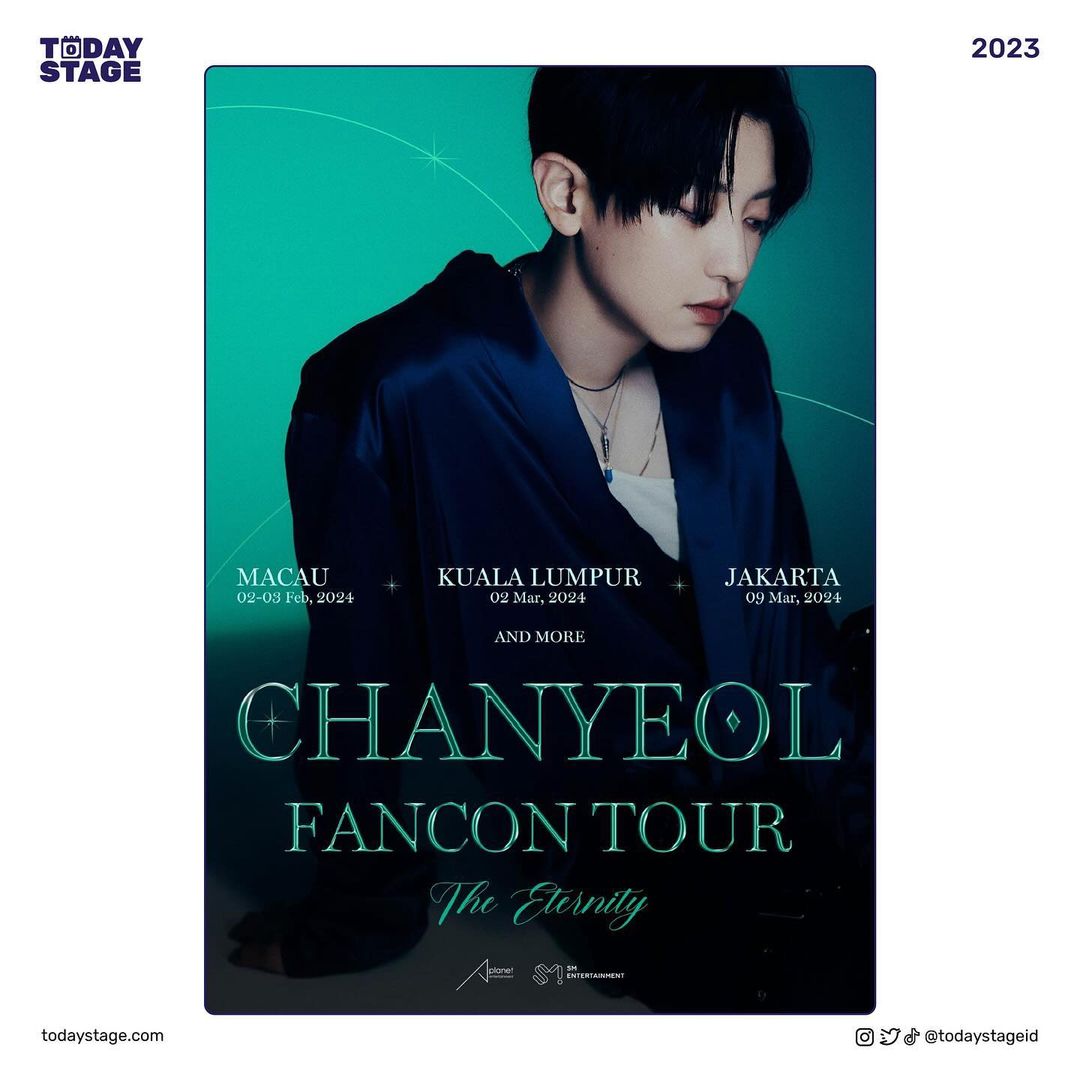 Chanyeol Fancon Tour “The Eternity” Finally Come To Jakarta, Are You ...