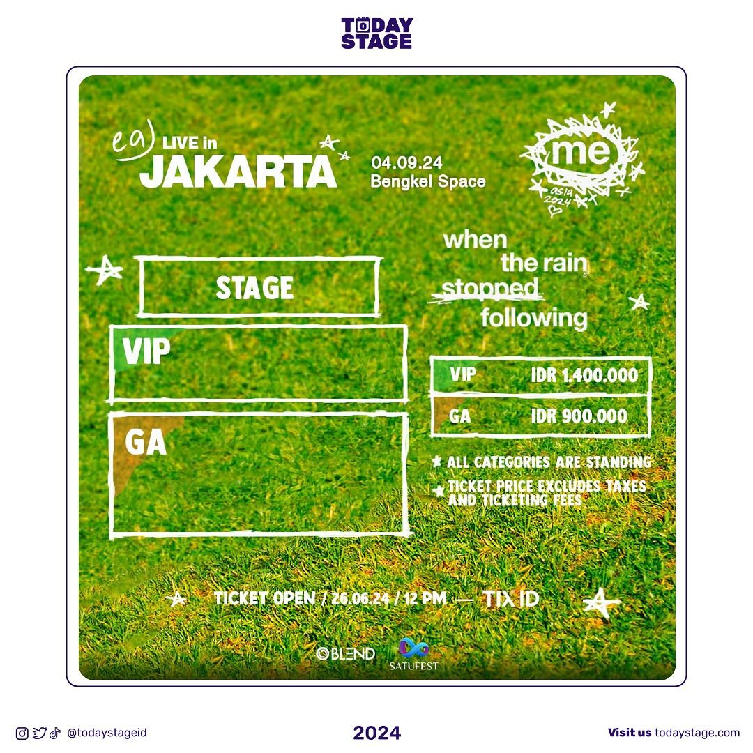 Here Are The Benefits of eaj park Concert in Jakarta This September ...