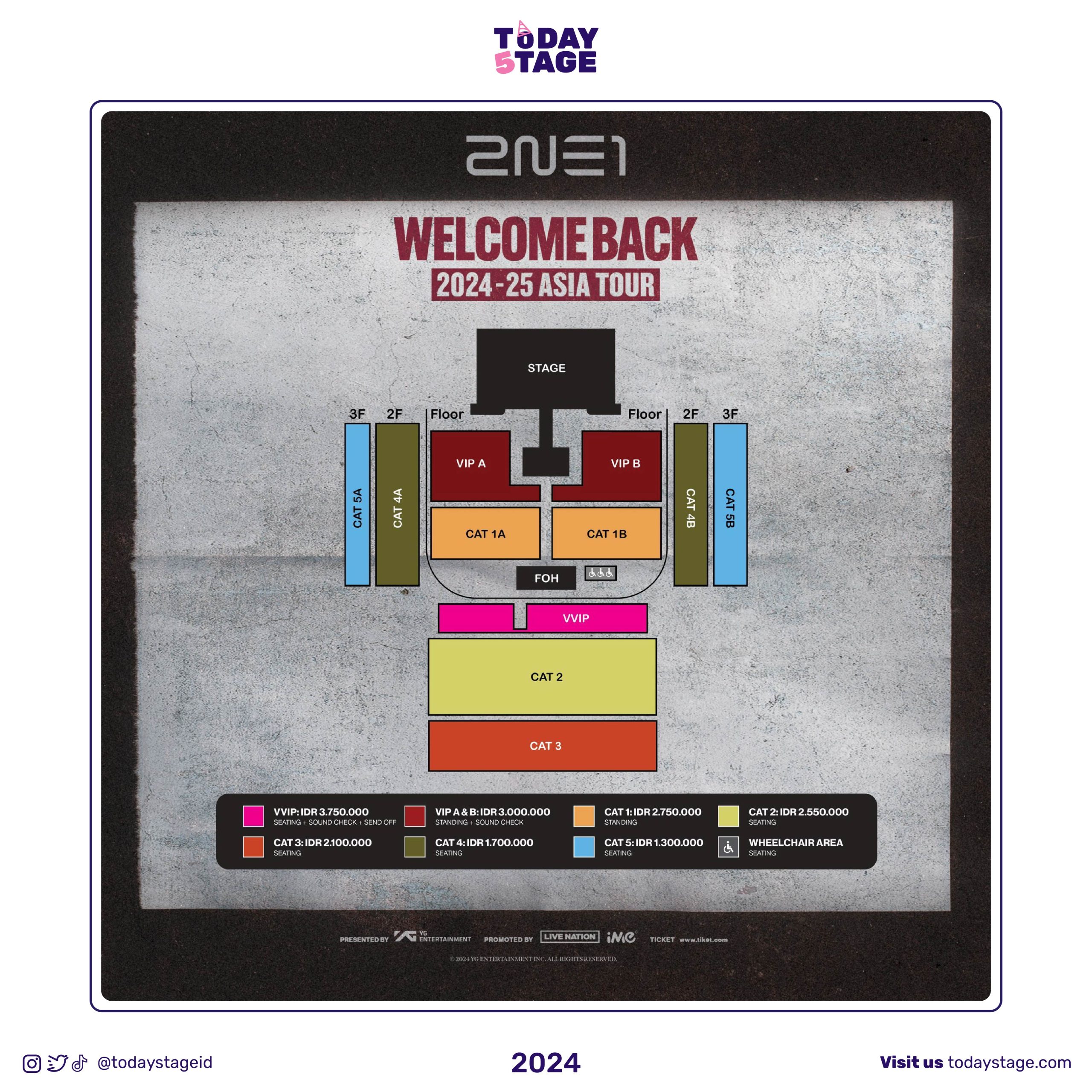 Get Ready for War: Ticket Prices for the 2NE1 Concert in Jakarta ...