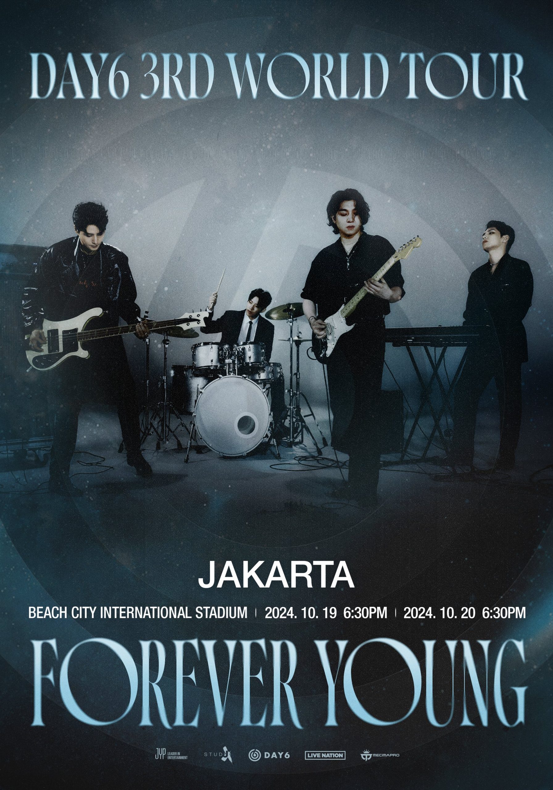 Timetable for DAY6 3RD WORLD TOUR Concert in Jakarta, Complete Ticket ...