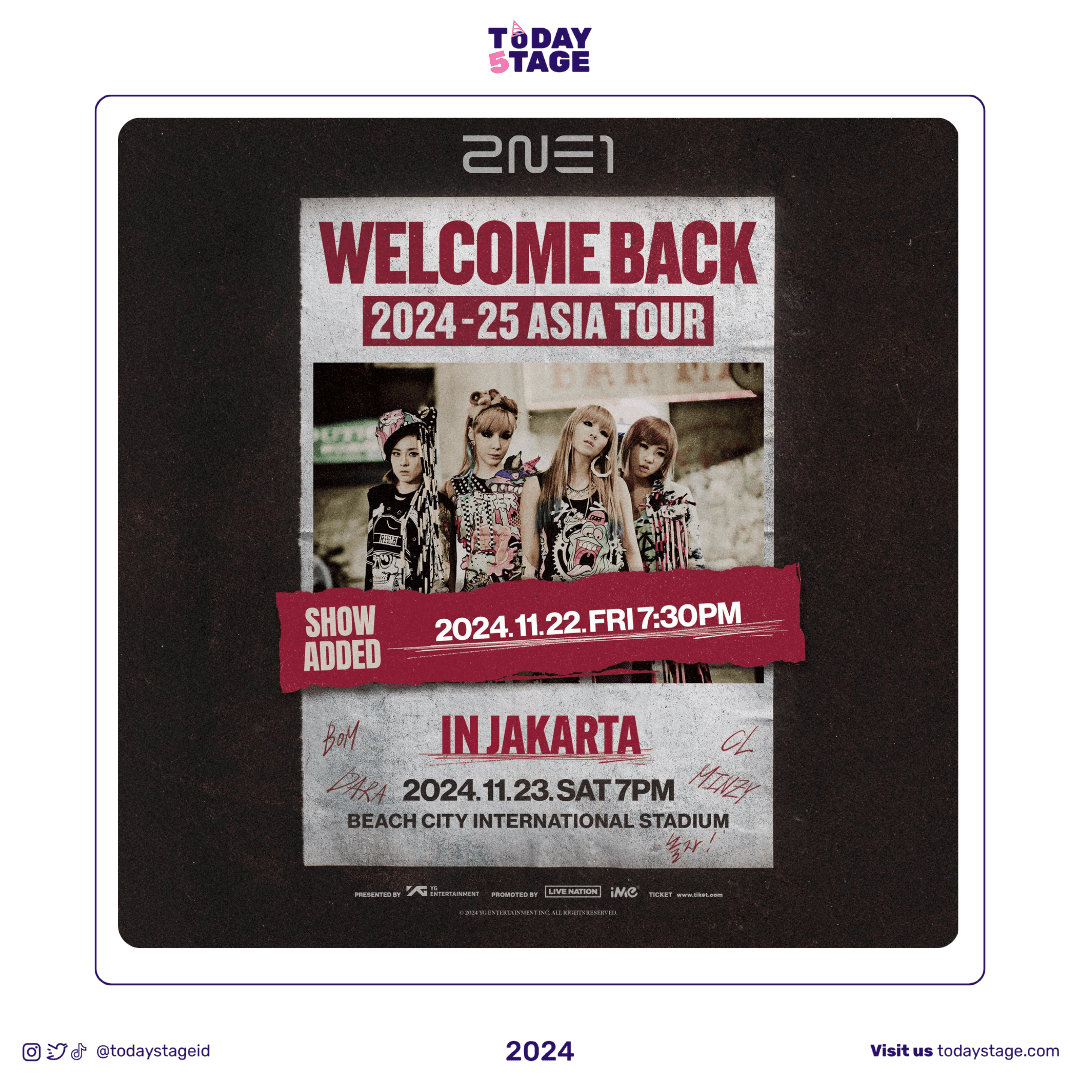 2NE1 Adds More Countries to WELCOME BACK 2024-2025 Concert Tour - Today ...