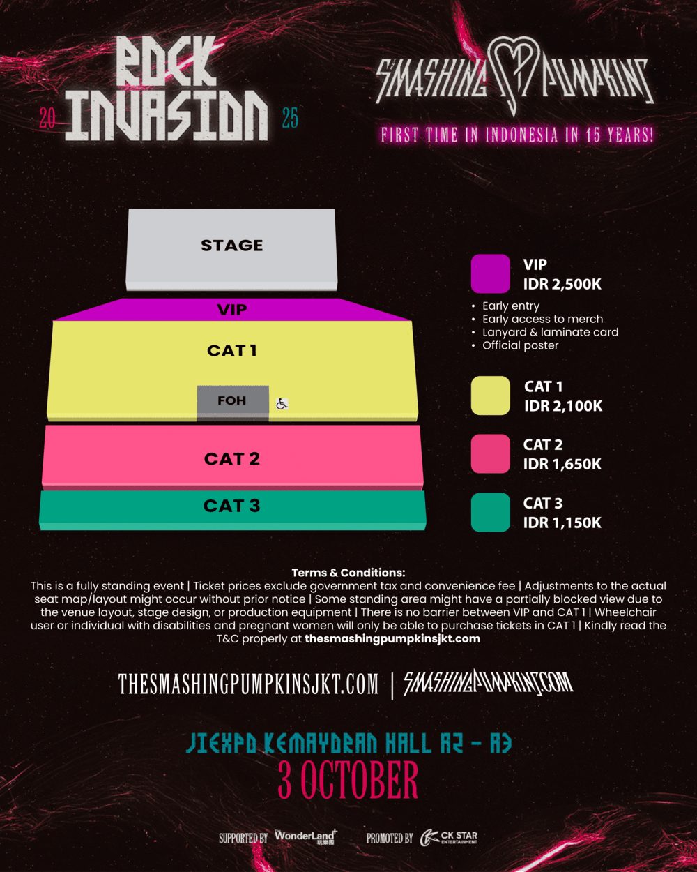 THE SMASHING PUMPKINS ANNOUNCE “ROCK INVASION 2025” TOUR — ICONIC BAND ...