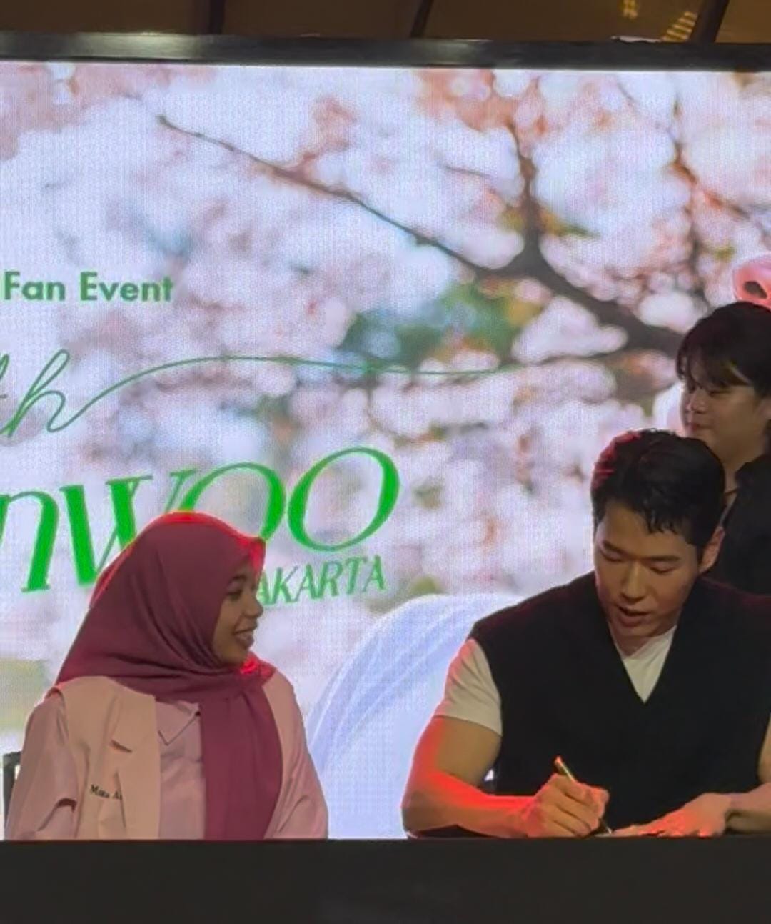 Excitement at Ju Yeon Woo's Fan Event “My Youth My Yeon Woo” in Serpong ...