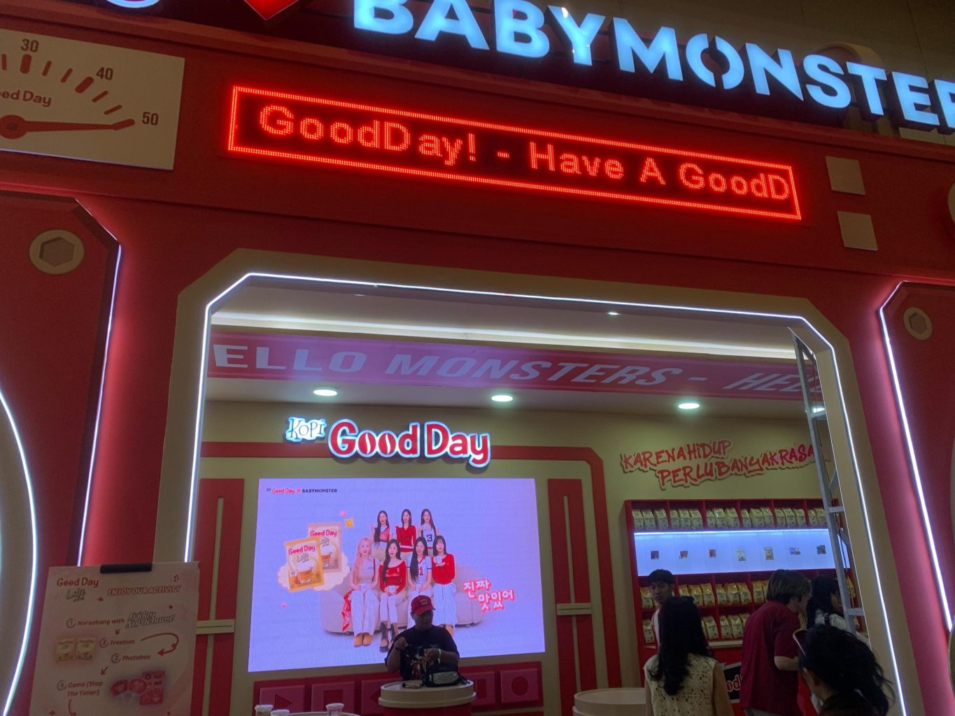 Get exciting with GoodDay Booth Special at BABYMONSTER 1st WORLD TOUR ...