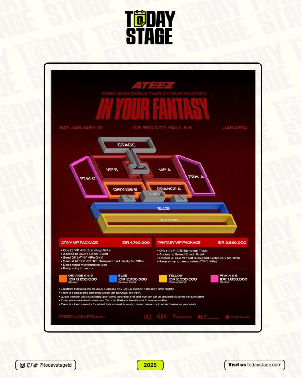 ATEEZ Announces Spectacular Concert “ATEEZ 2026 WORLD TOUR [IN YOUR ...