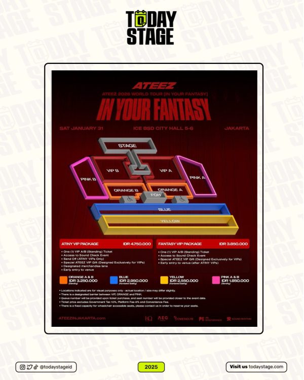 ATEEZ Announces Spectacular Concert “ATEEZ 2026 WORLD TOUR [IN YOUR ...